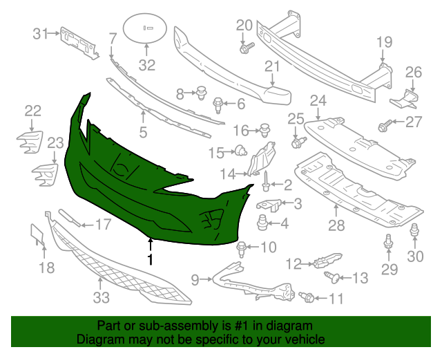 2017+ Toyota 86 Facelift Front Bumper Skin Genuine – Evolution Racing ...