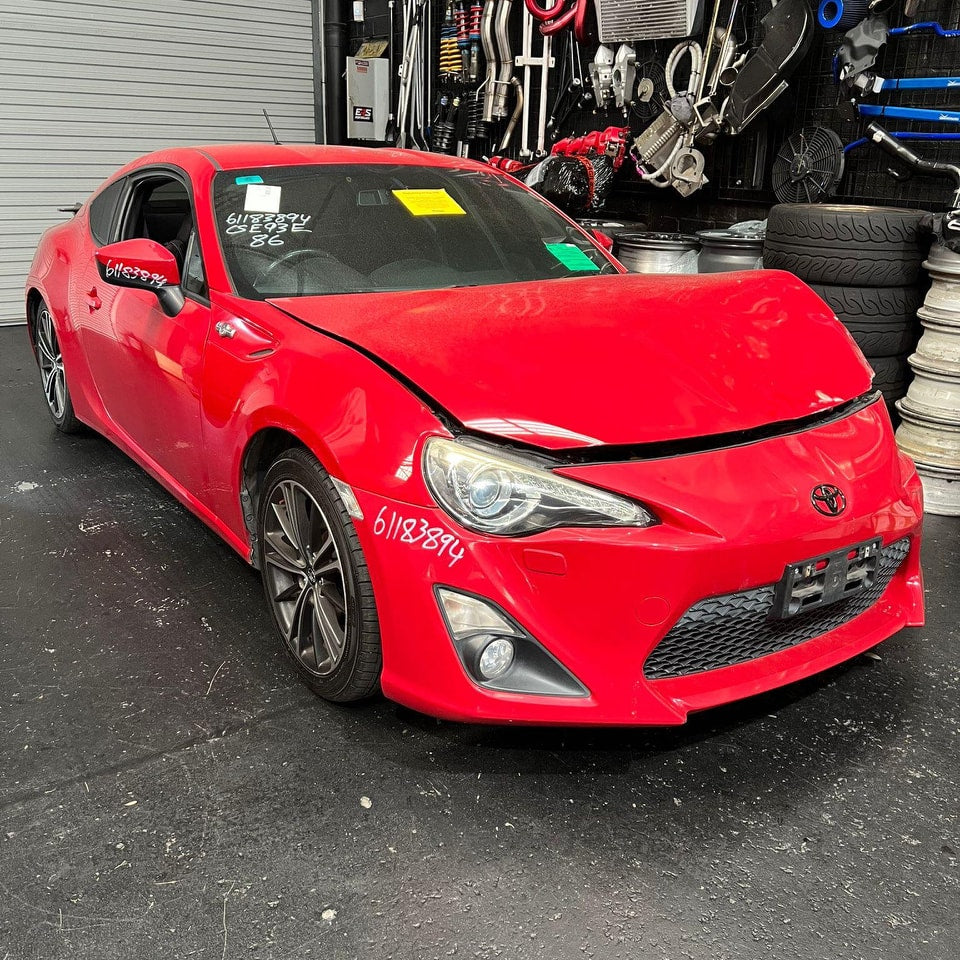2014 Toyota 86 Red - Automatic - 176,xxxkms – Evolution Racing Spares