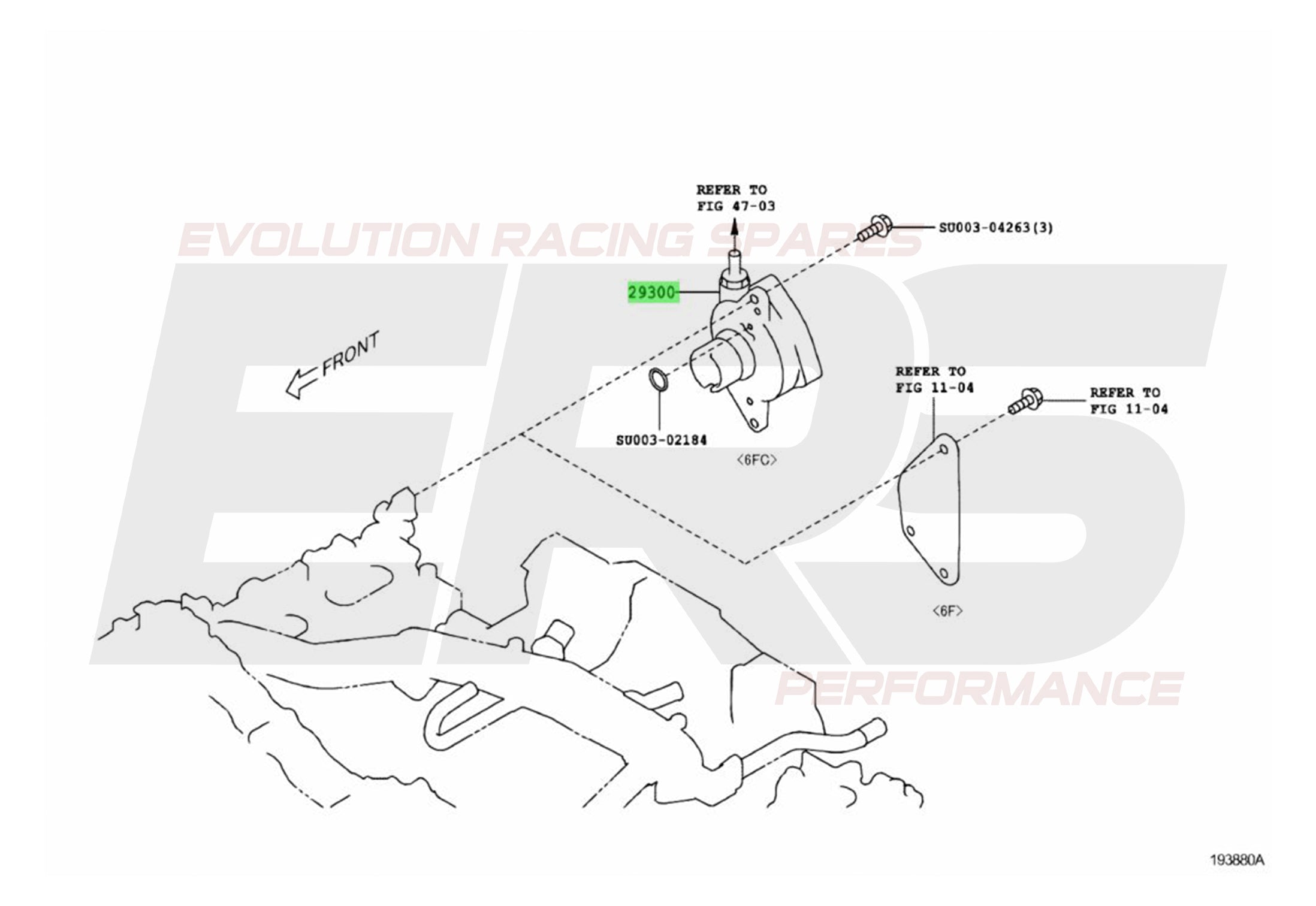 Vacuum Pump | Suits Toyota 86/ Subaru BRZ – Evolution Racing Spares