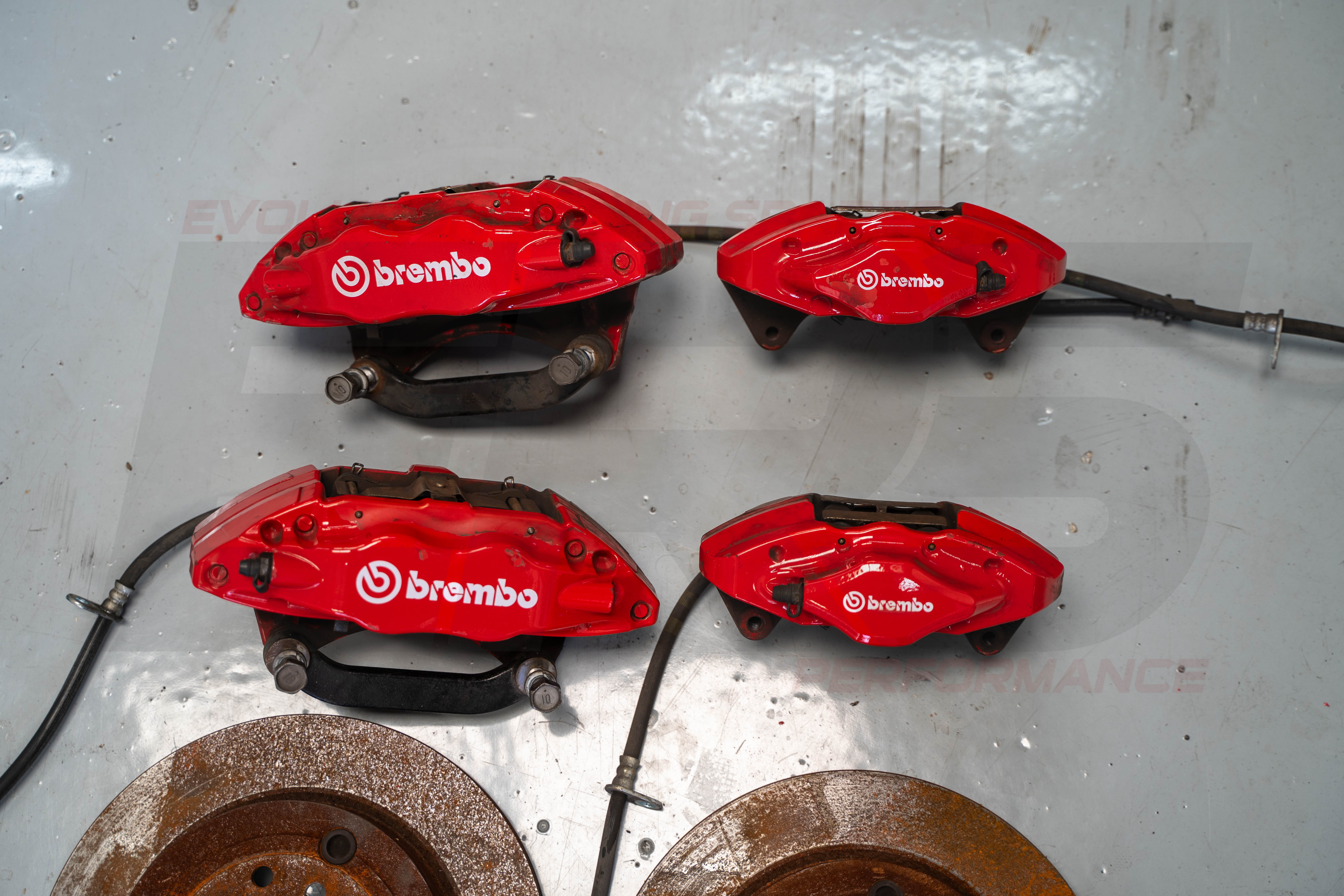 Brembo Brake Caliper (Complete Set) | Suits Toyota 86/ Subaru BRZ ...