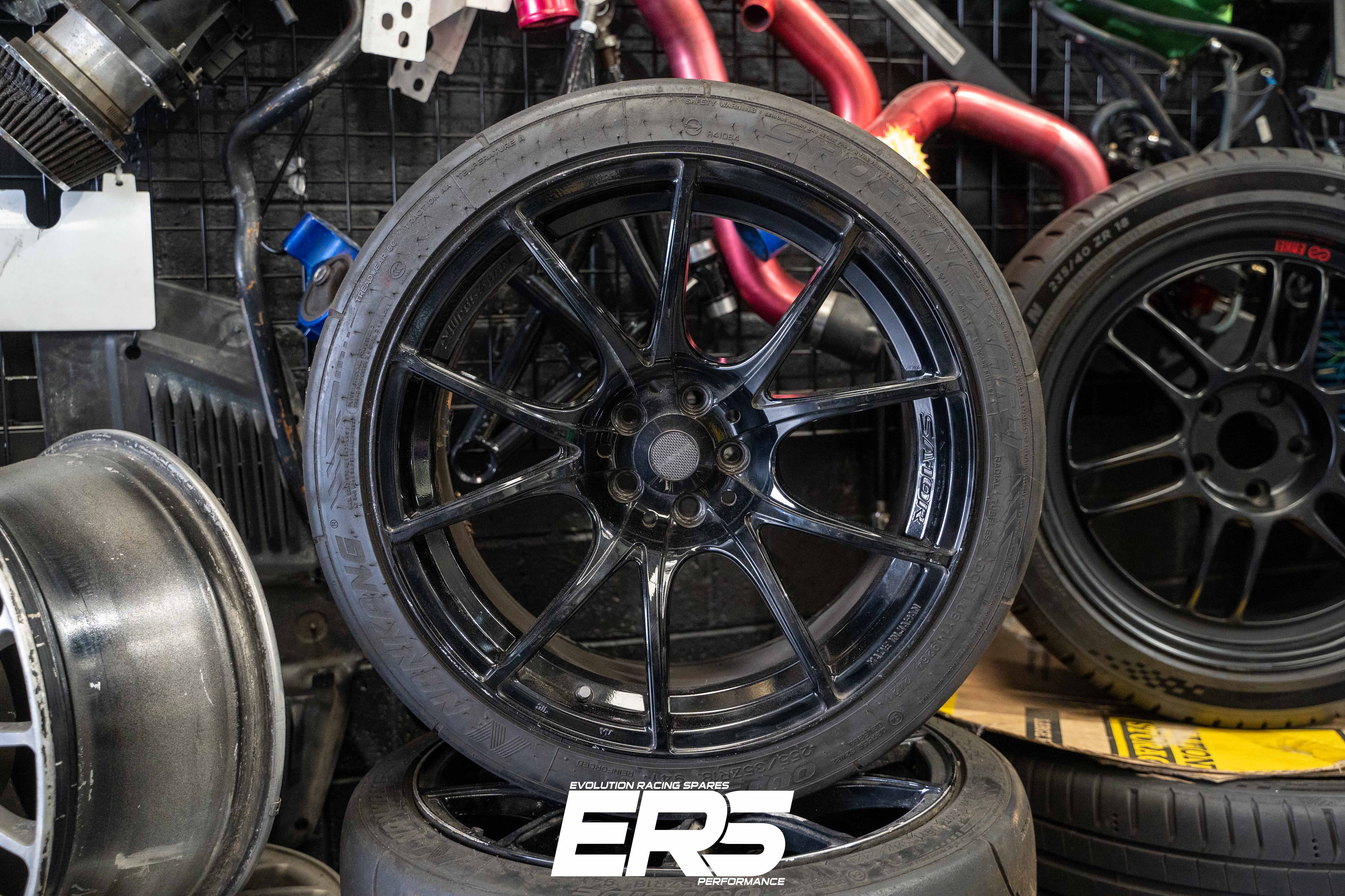 Wedsport Wheels SA-10R 18x9.5"+38 Gloss Black 5×100 – Evolution Racing ...