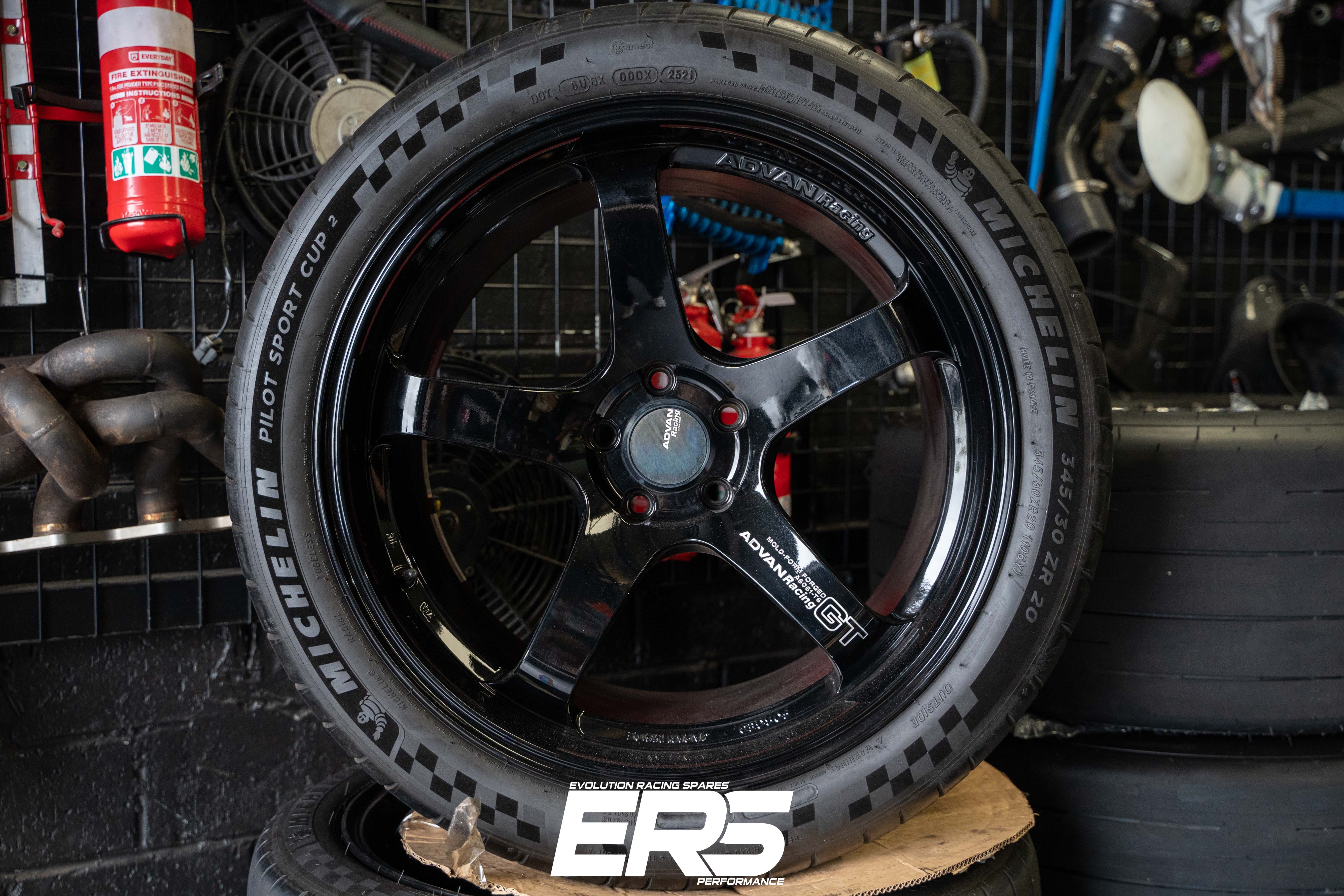 ADVAN Racing GT Wheels Gloss Black 20x12"+20 5×114.3 – Evolution Racing ...