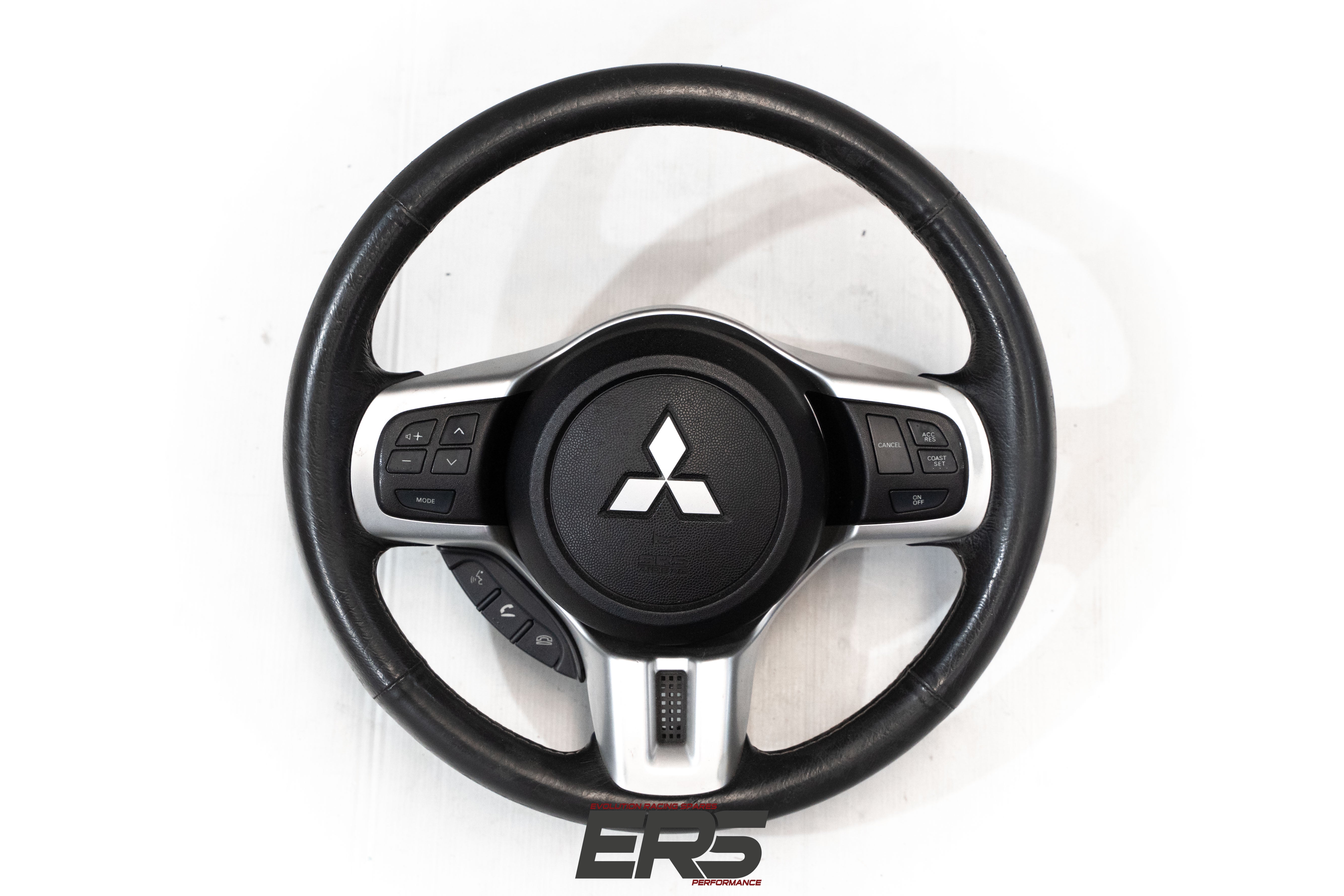 Mitsubishi Evo 10 X / RALLIART Lancer Factory Steering Wheel with Airb ...