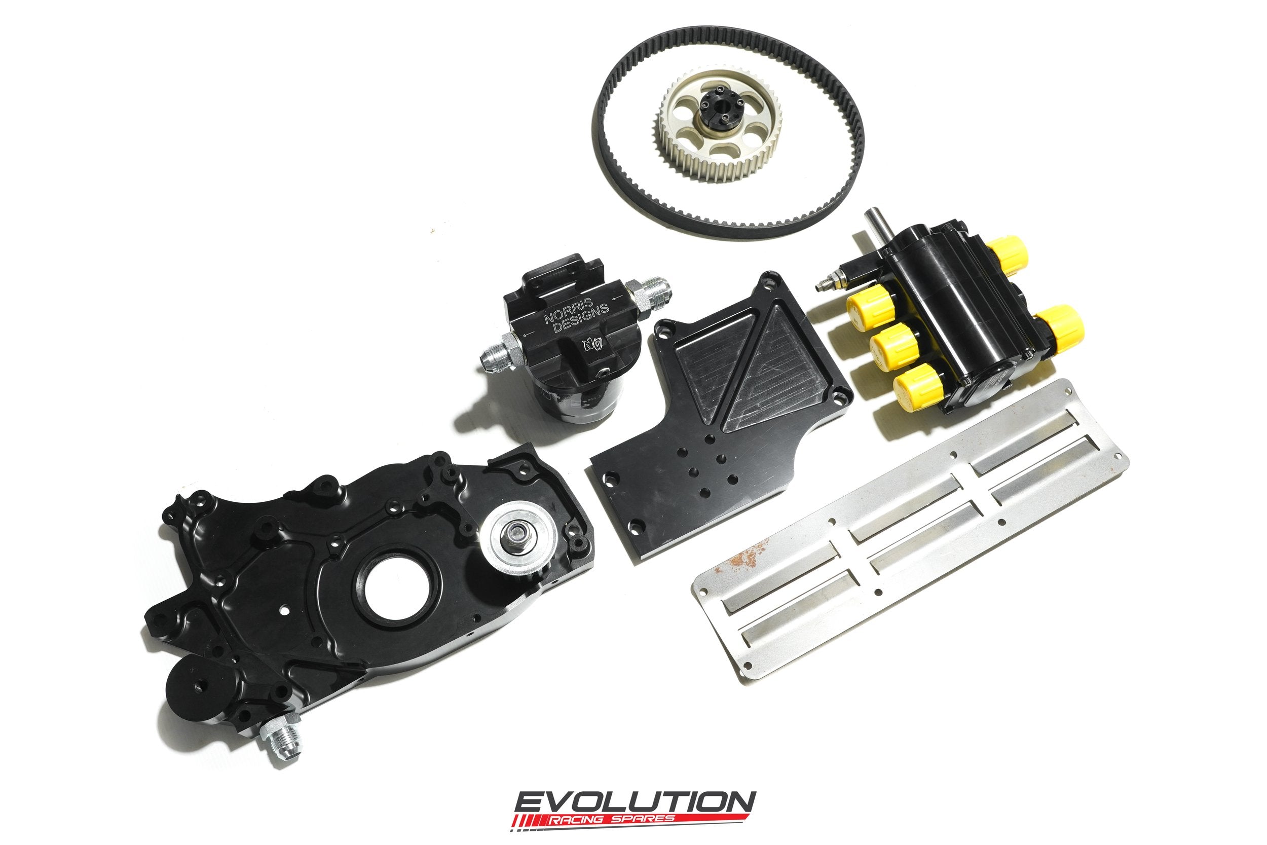 Norris Designs Mitsubishi Evo 4 - 9 Dry Sump Kit v4 – Evolution Racing ...