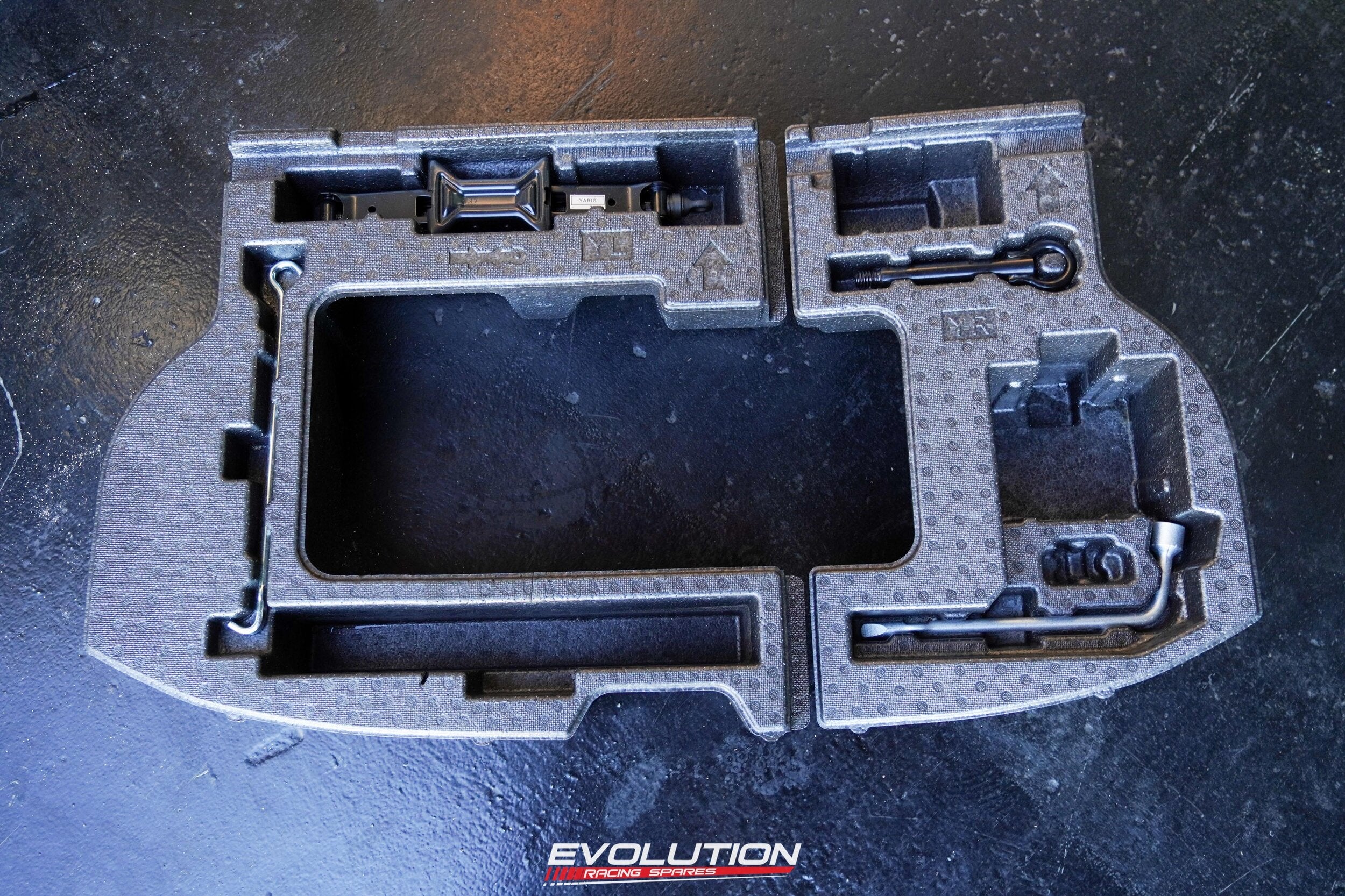 Toyota GR Yaris Factory Boot Foam Inserts and Jack / Tools – Evolution ...