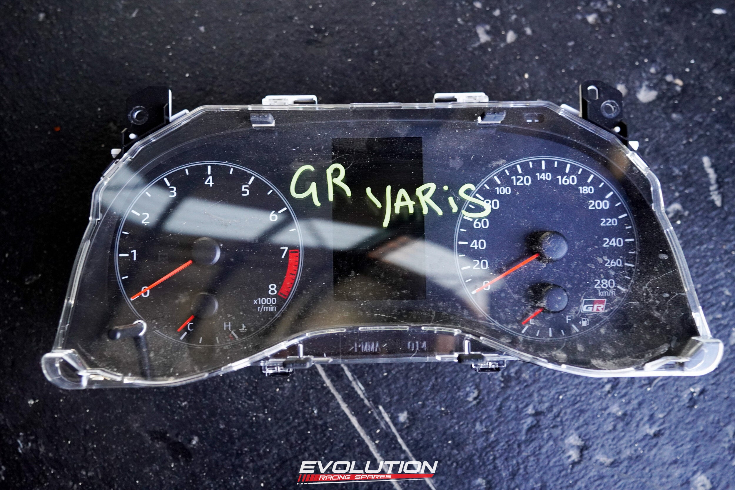Toyota GR Yaris Instrument Cluster Speedometer 7,930kms – Evolution ...