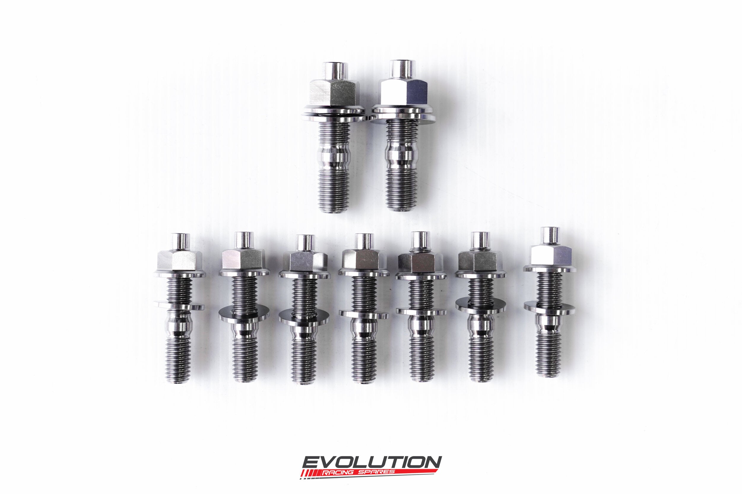 ERS Mitsubishi 4G63 Evo 4 - 9 Titanium Exhaust Manifold Stud Kit – Evolution Racing Spares