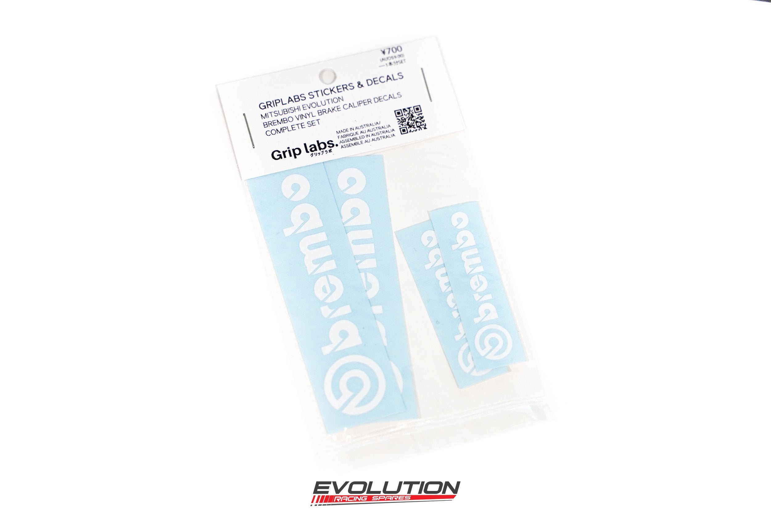 Mitsubishi Evo 5 - 9 Brembo Caliper Decals Stickers – Evolution Racing ...