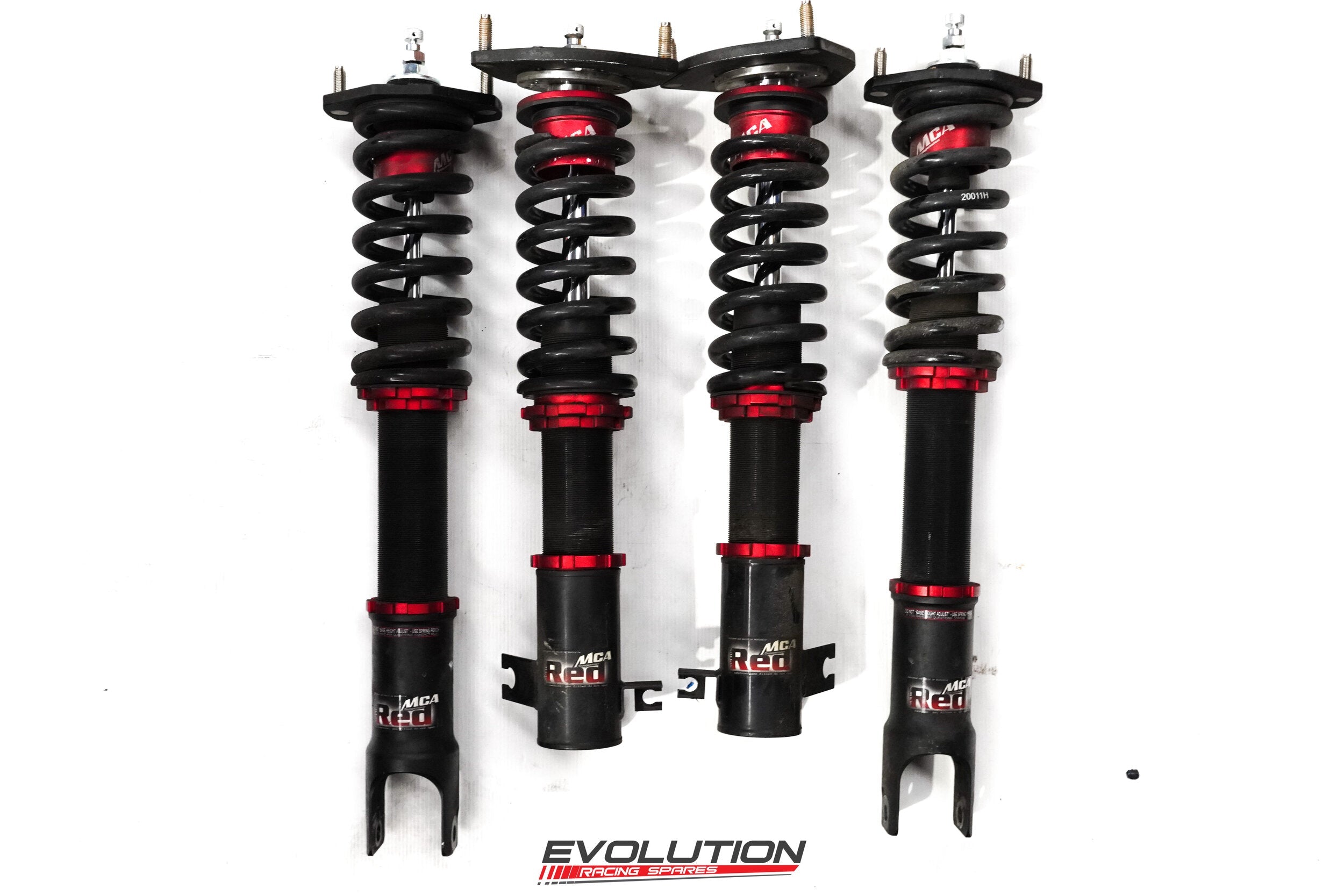 Mitsubishi Evolution Evo 4 5 6 CN9A CP9A "MCA" RED Series Coilovers ...