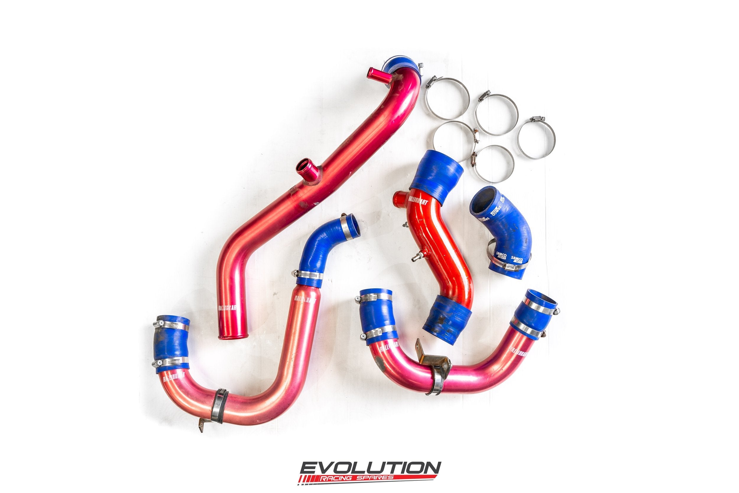 RALLIART Mitsubishi Evolution Evo 5 - 6 CP9A Intercooler and Intake Pi ...