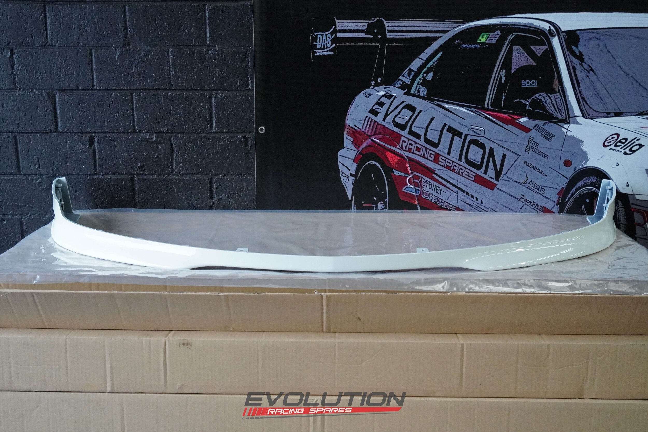 Mitsubishi OEM Front Lip for Evo 9 Series 2 (6512A149WA) – Evolution ...