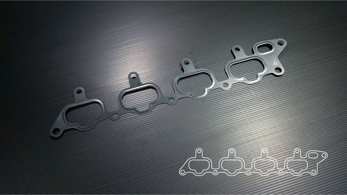 Siruda Performance Intake Manifold Gasket for Mitsubishi 4G63T (Evo 4 ...